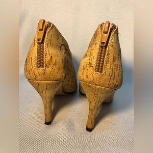 Vaneli | Shoes | Vaneli Cork Heels With Zipper Heel | Poshmark